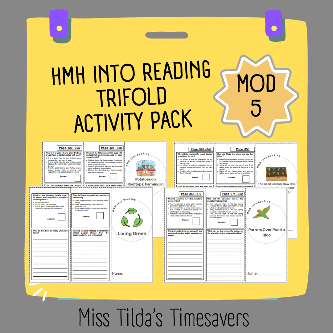 The Boy Who Invented TV - Grade 6 HMH Into Reading | Made By Teachers