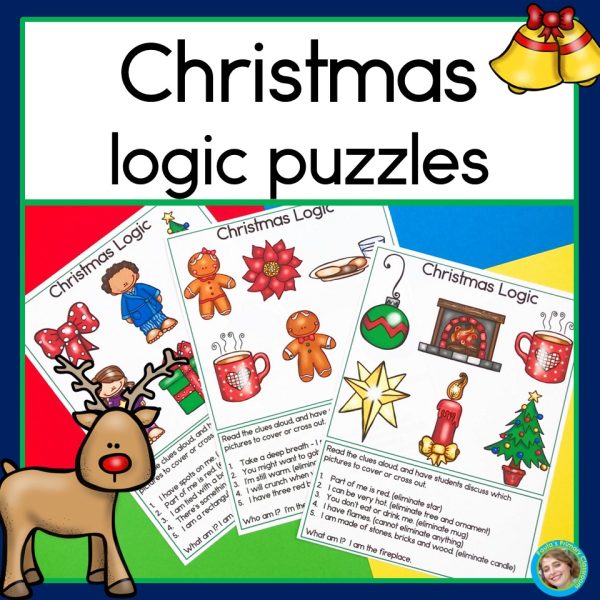 Christmas Math Logic Puzzles | Critical Thinking Enrichment Activities ...