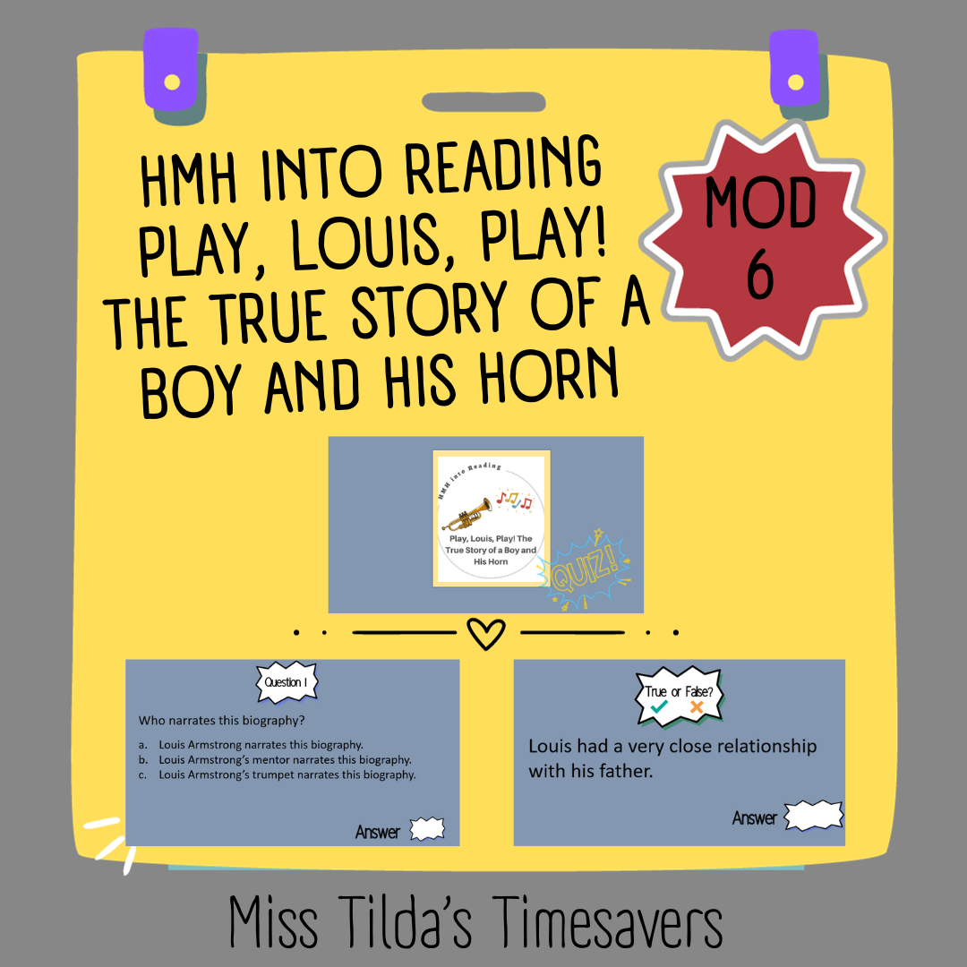 Grade 4 HMH into Reading Quiz: Module 4 | Made By Teachers