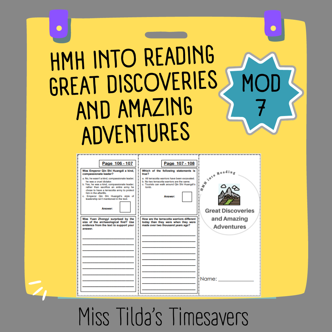 Read and Respond Activity Pack - myView Literacy 3 Unit 2 | Made By ...