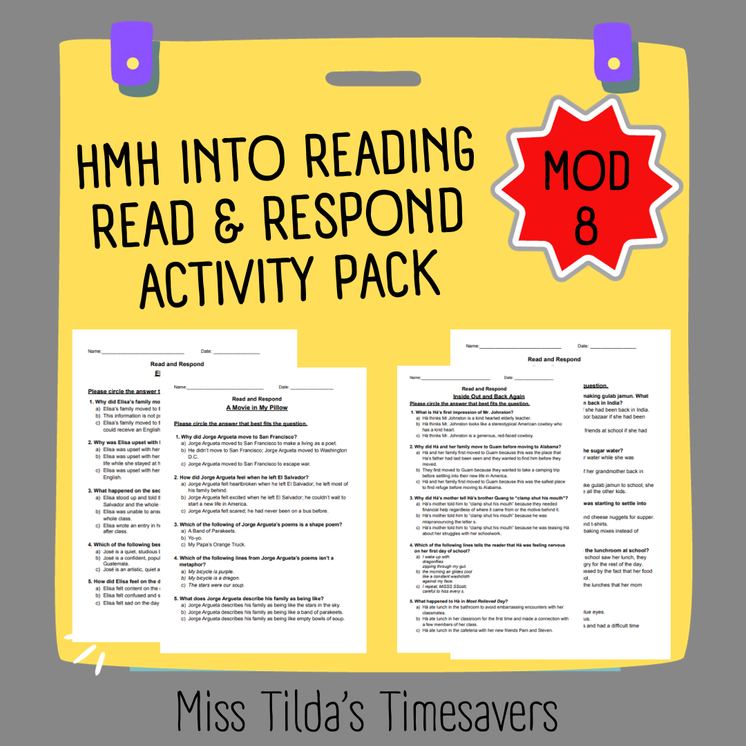 My Librarian Is a Camel - Grade 4 Journeys | Made By Teachers