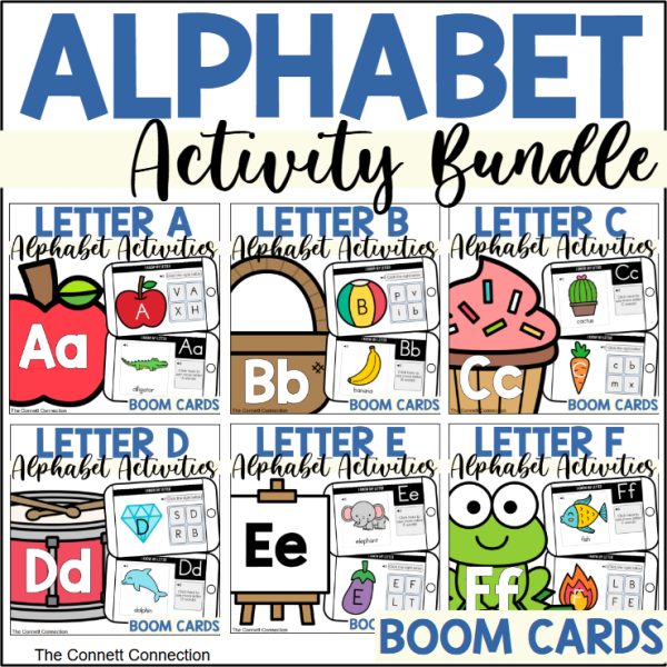 Alphabet Activities Boom Card Bundle | Made By Teachers