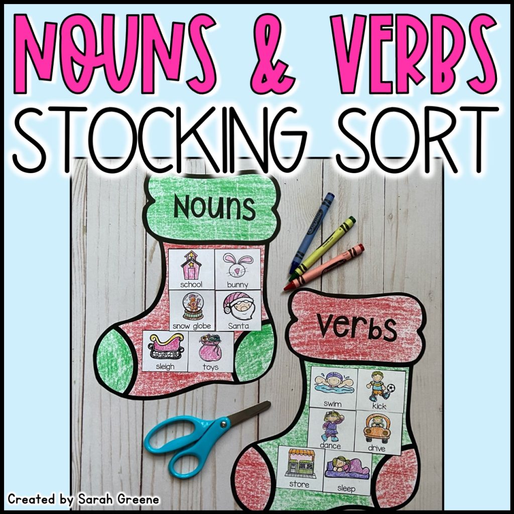 Nouns and Verbs Sort | Made By Teachers