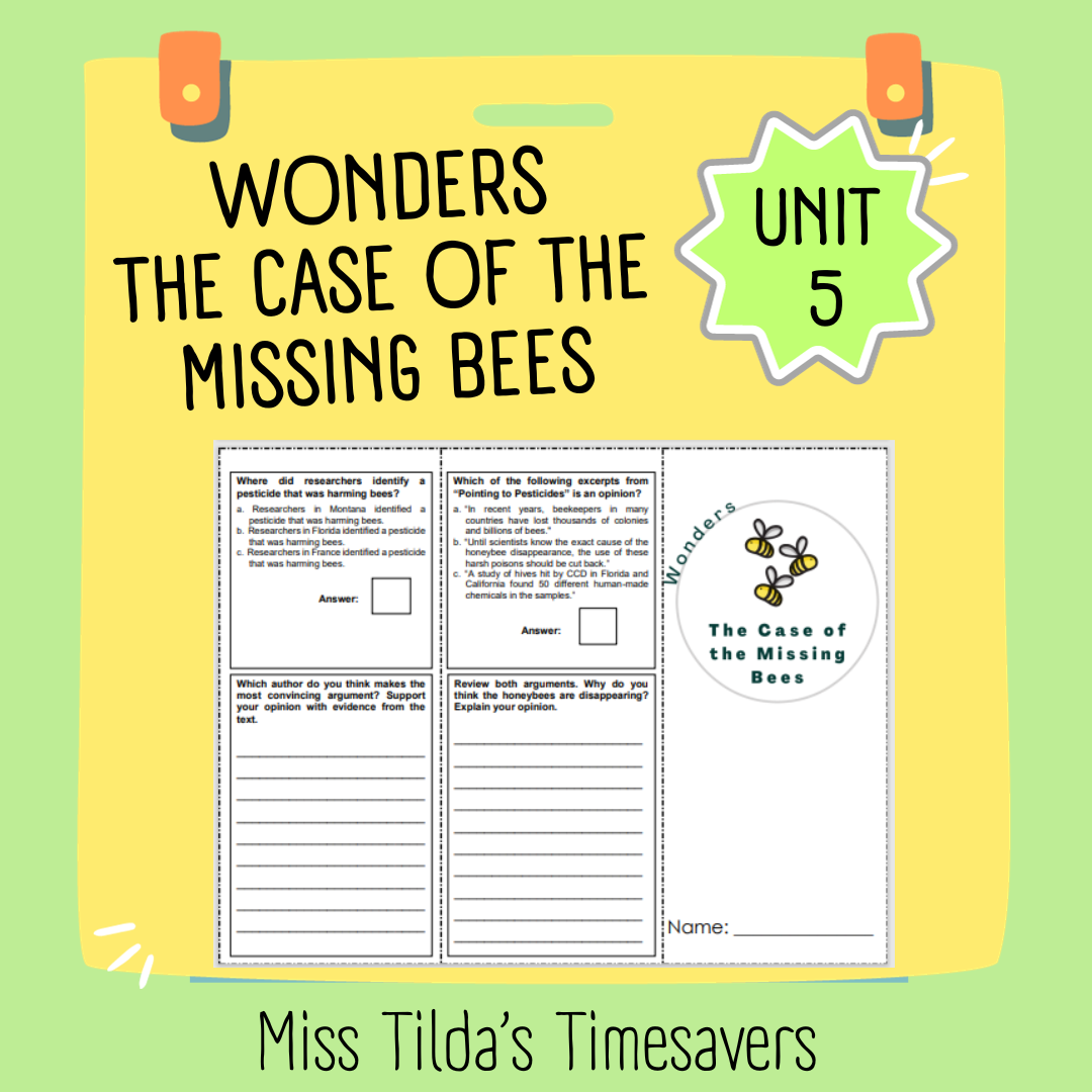 Read and Respond Activity Pack - Grade 5 Wonders: Unit 4 - Made By Teachers