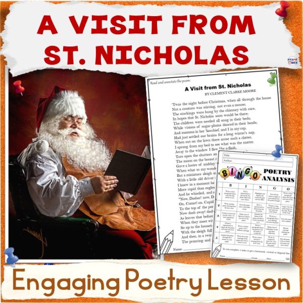 A Visit from St. Nicholas Poem - Twas the Night Before Christmas Poetry ...