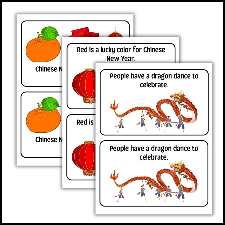 Lunar New Year Mini-book for Emergent Readers | Chinese New Year 2024 ...