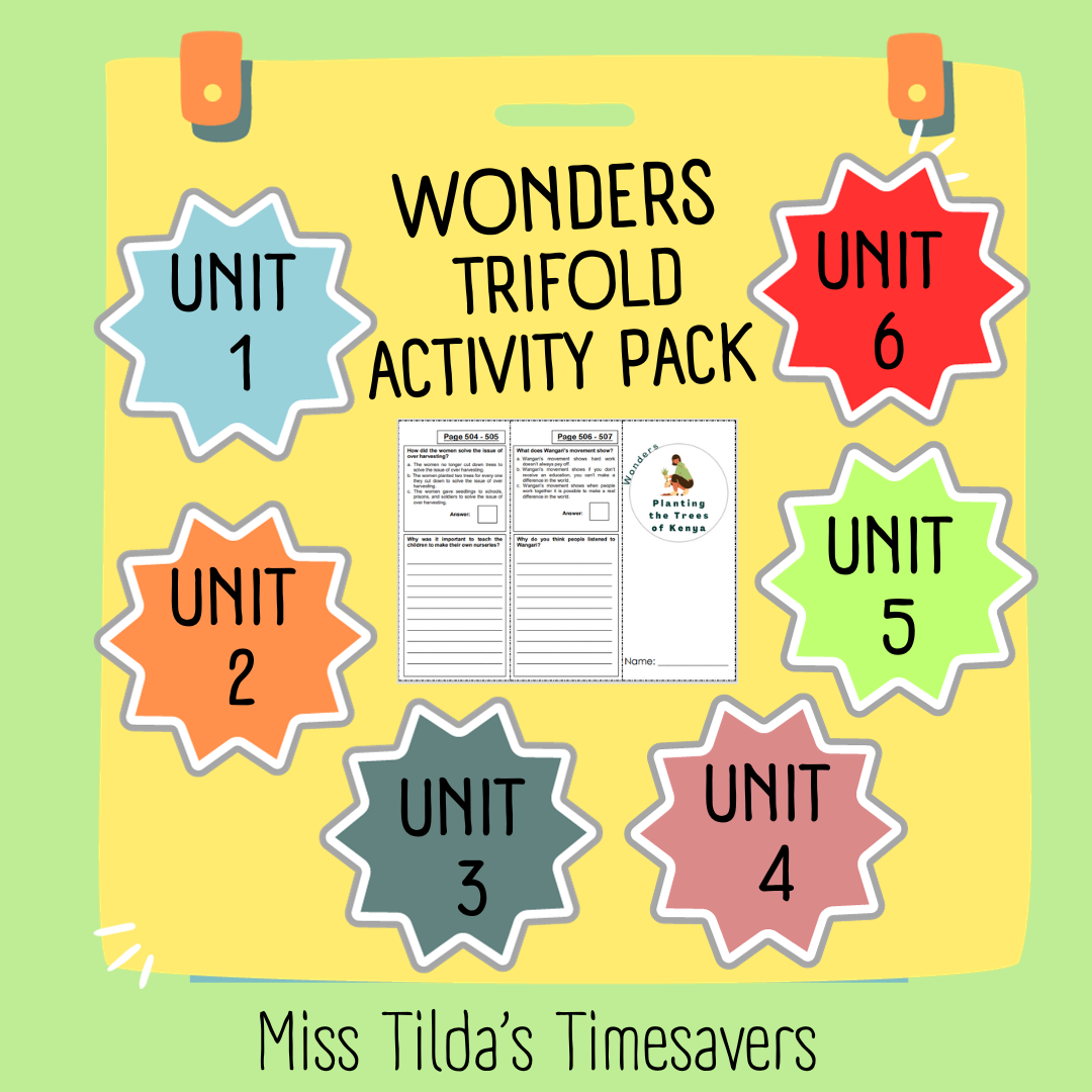 6th Grade Reading Street Activity Pack - Unit 5 | Made By Teachers