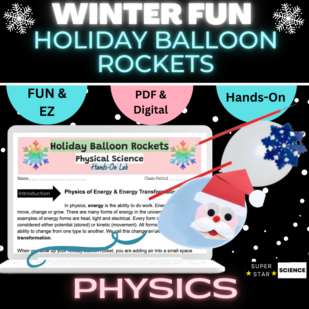 FUN Winter STEM Activity Candy Parachute Engineering Design Challenge ...