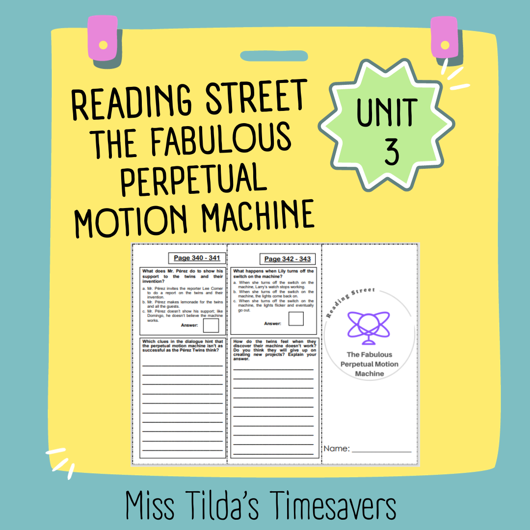 5th Grade Reading Street Read and Respond Activity Pack | Made By Teachers