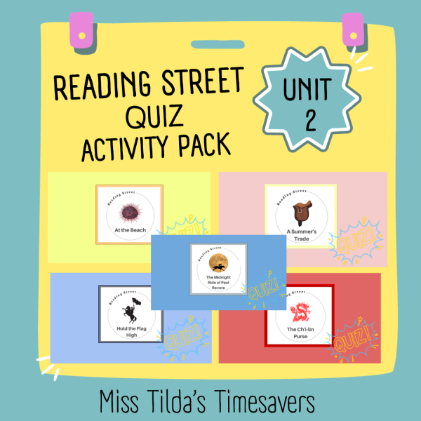 Grade 5 Reading Street Quiz: Unit 2 | Made By Teachers
