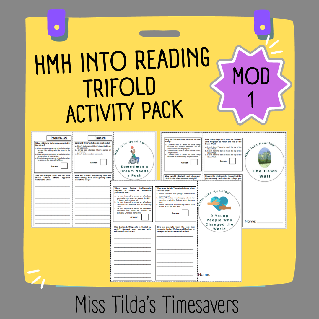 Judy Moody, Mood Martian Quiz - Grade 3 HMH into Reading - Made By Teachers