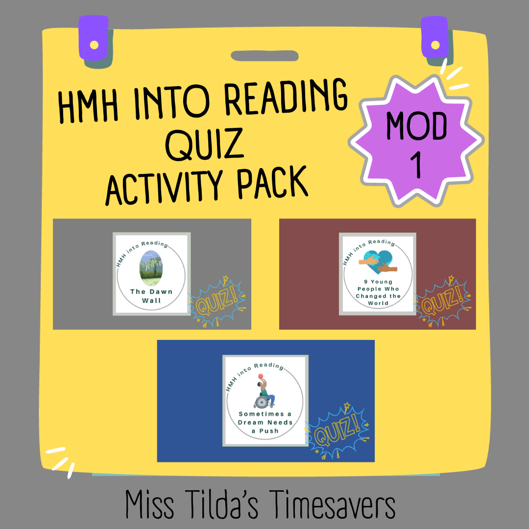 One Plastic Bag Quiz - Grade 3 HMH into Reading | Made By Teachers