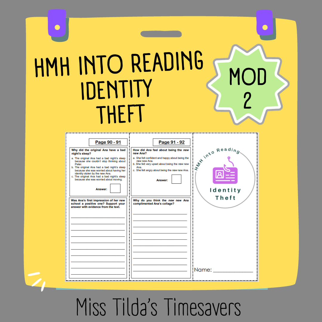 My Diary from Here to There Quiz - Grade 4 HMH into Reading | Made By ...