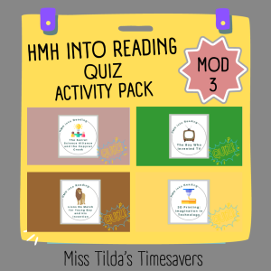 Grade 6 HMH into Reading Quiz: Module 3 | Made By Teachers