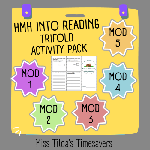 Grade 6 HMH into Reading Activity Pack - (Modules 1 - 5) | Made By Teachers