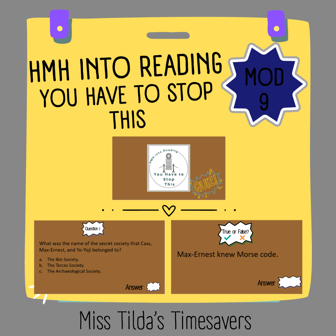 The Secret Garden - Grade 5 HMH Into Reading (Module 2) | Made By Teachers