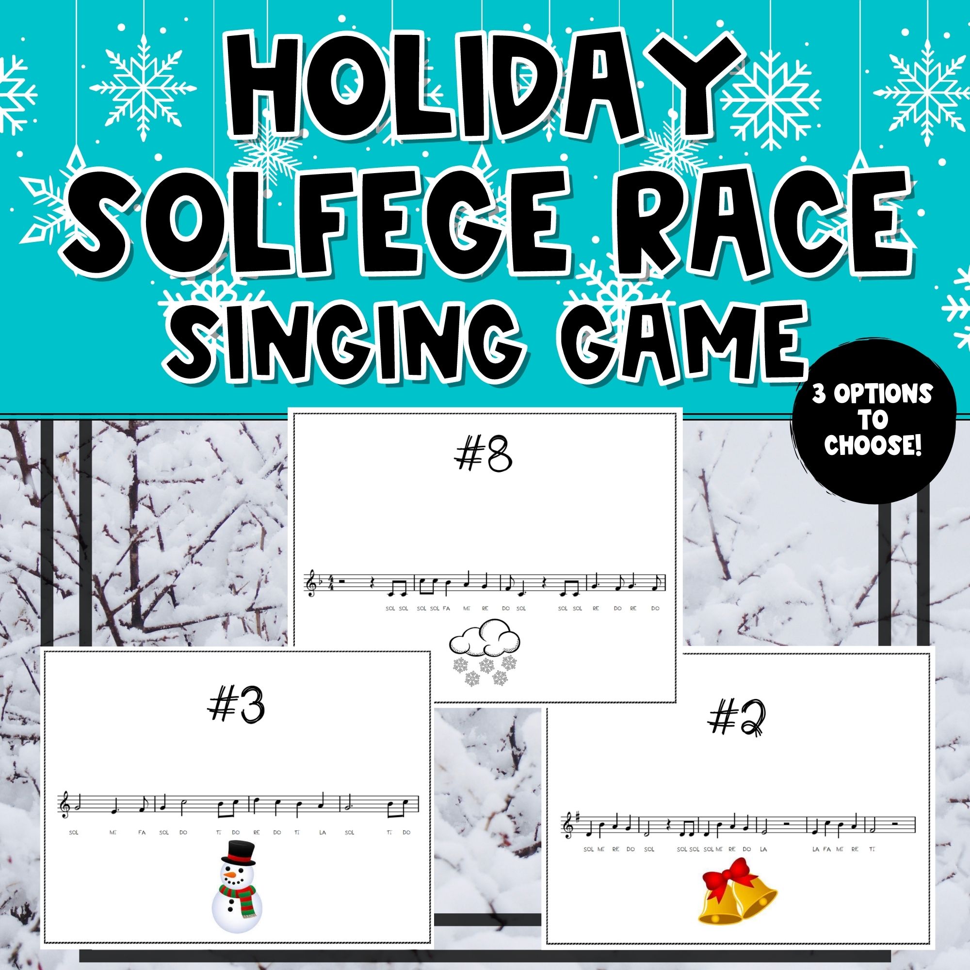 Holiday Music Game Bundle- Perfect for Choirs, Bands and Orchestras ...