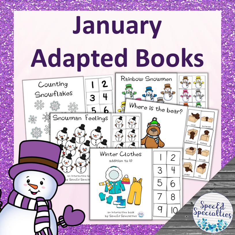 Winter Adapted Books for January | Made By Teachers