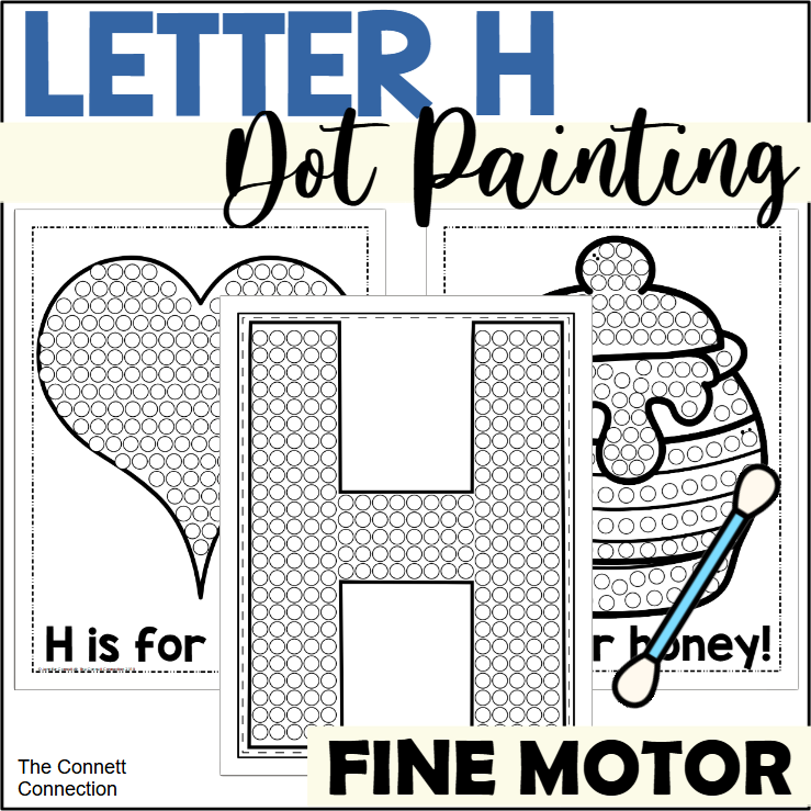 Letter H Dot Painting Activity | Made By Teachers