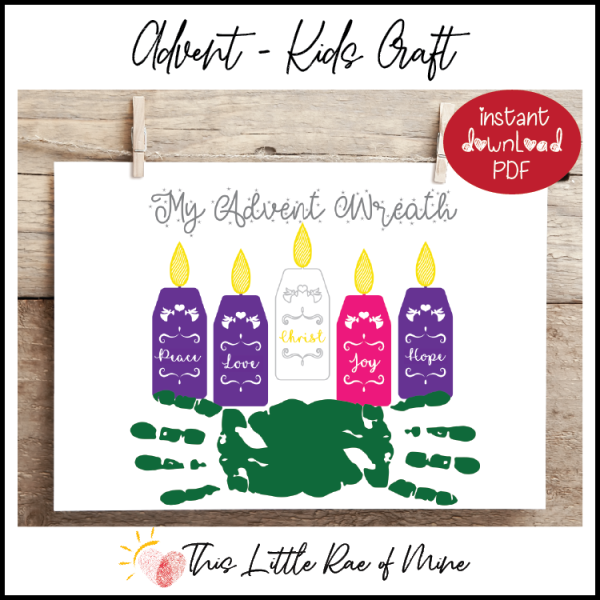 Advent Wreath - Christmas season - Religious - Printable - Made By Teachers