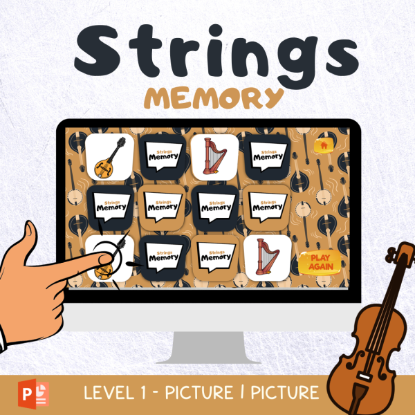 Bundle - Musical Instruments Memory - Virtual Games - Families of ...