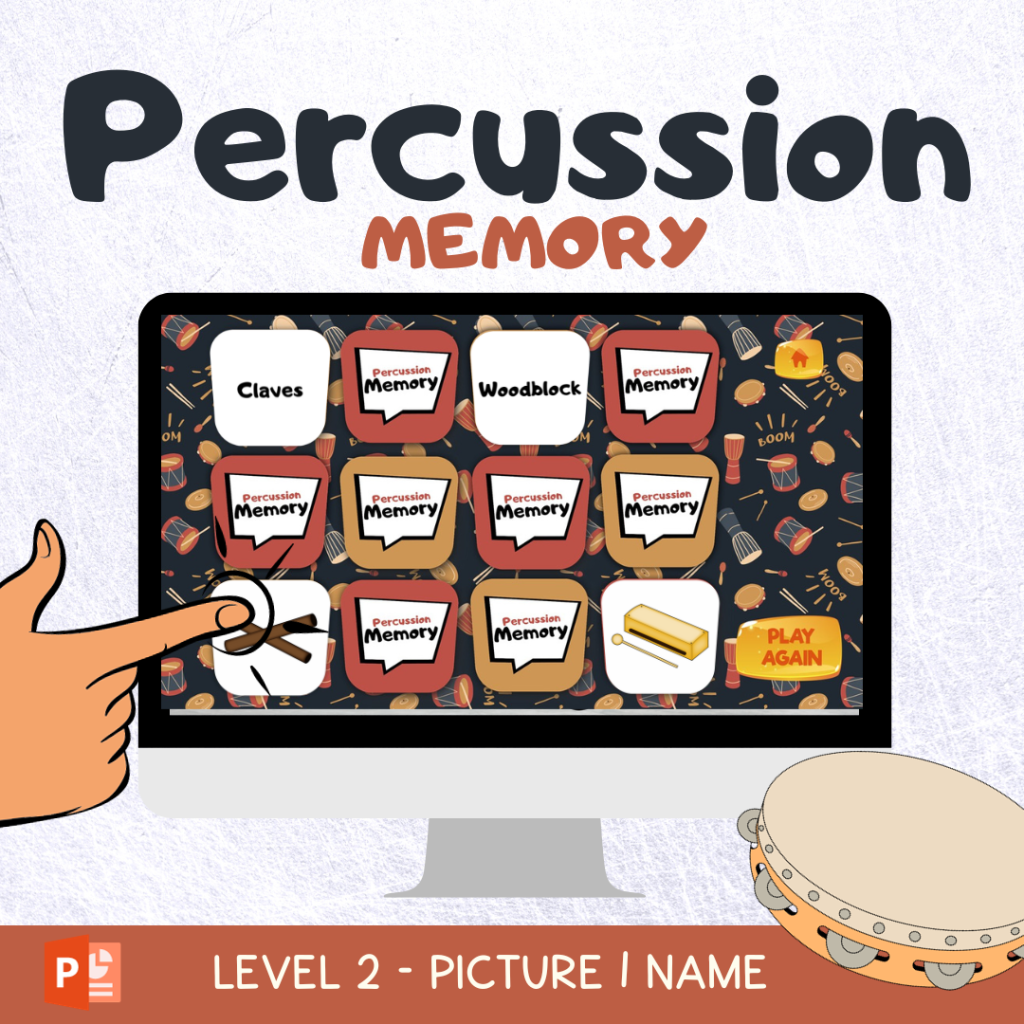 Bundle - Musical Instruments Memory - Virtual Games - Families of ...