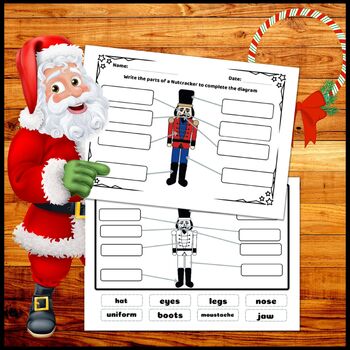 Nutcracker Labeling and Writing Activities - Informative Writing Anchor ...