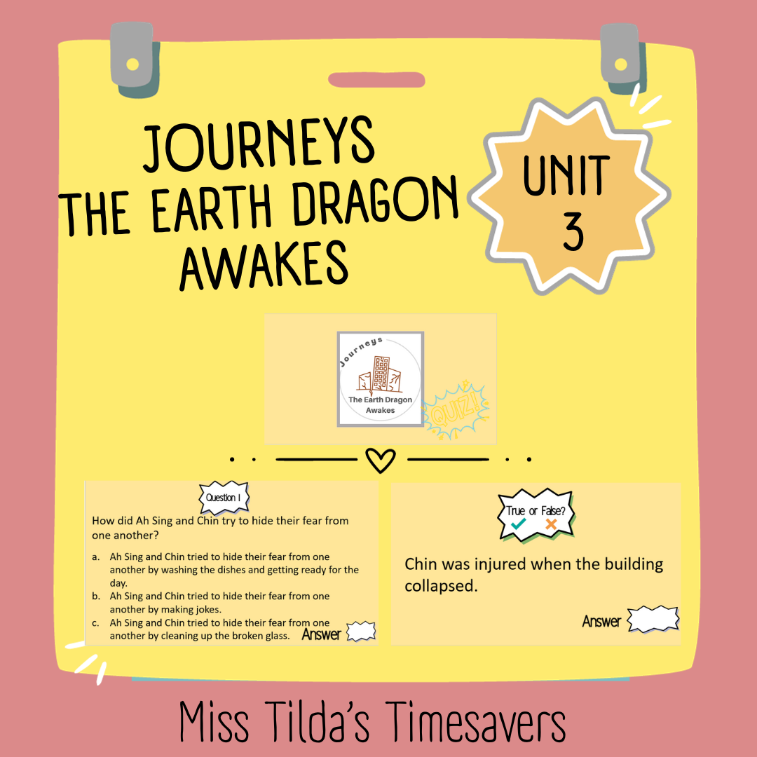 Grade 3 myView Literacy Activity Pack - Unit 3 | Made By Teachers