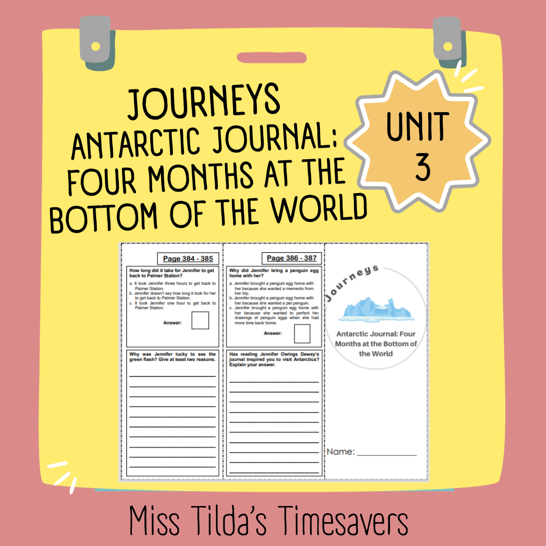 Grade 4 Journeys Quiz: Unit 4 | Made By Teachers