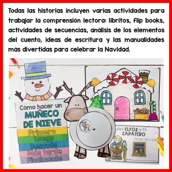 Christmas Stories in Spanish | Cuento y comprensión de lectura de ...