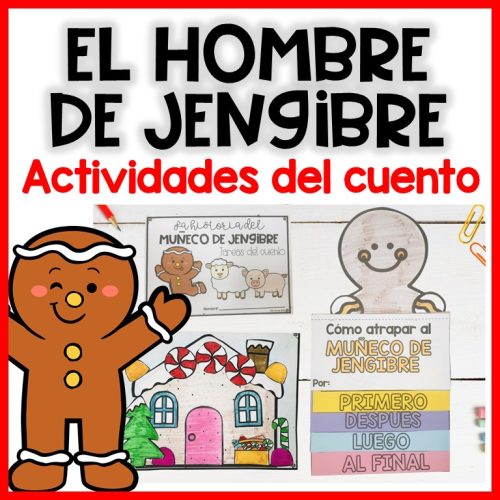 Cuento EL HOMBRE DE JENGIBRE | Gingerbread man in Spanish | Navidad ...