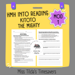 Kitoto the Mighty - Grade 4 HMH Into Reading (Module 1) | Made By Teachers