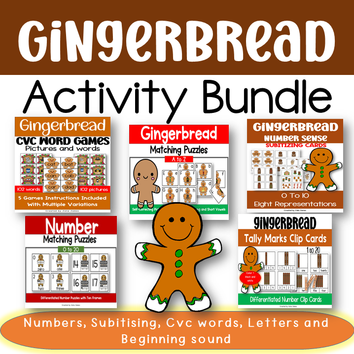 Gingerbread Activity Bundle | Made By Teachers