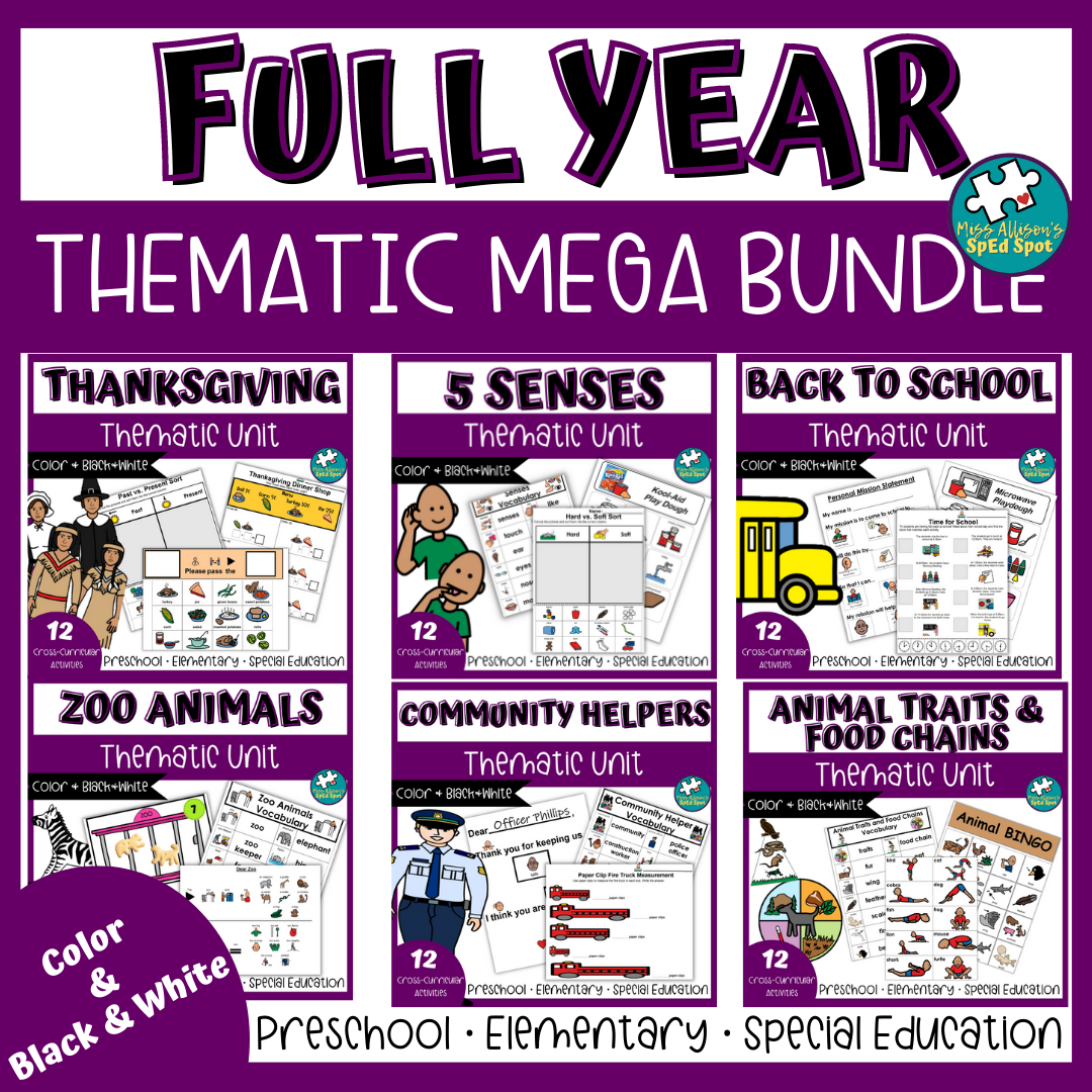 Dear Zoo Book Supports for Special Education | Made By Teachers