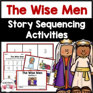 Christmas Bible Story Sequencing Activities, The Wise Men - Made By ...