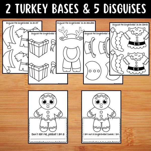 Disguise a Gingerbread Man Writing Templates Craft | Gingerbread Man in ...