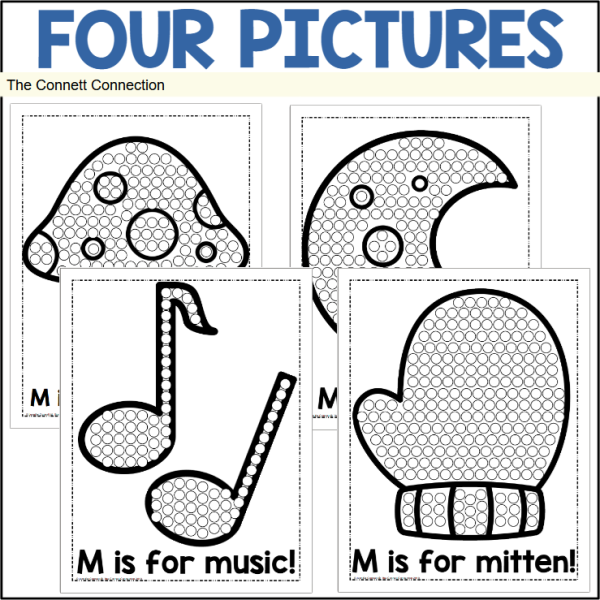 Letter M Dot Painting Activity - Made By Teachers