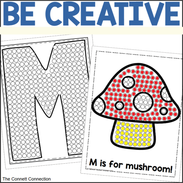 Letter M Dot Painting Activity - Made By Teachers