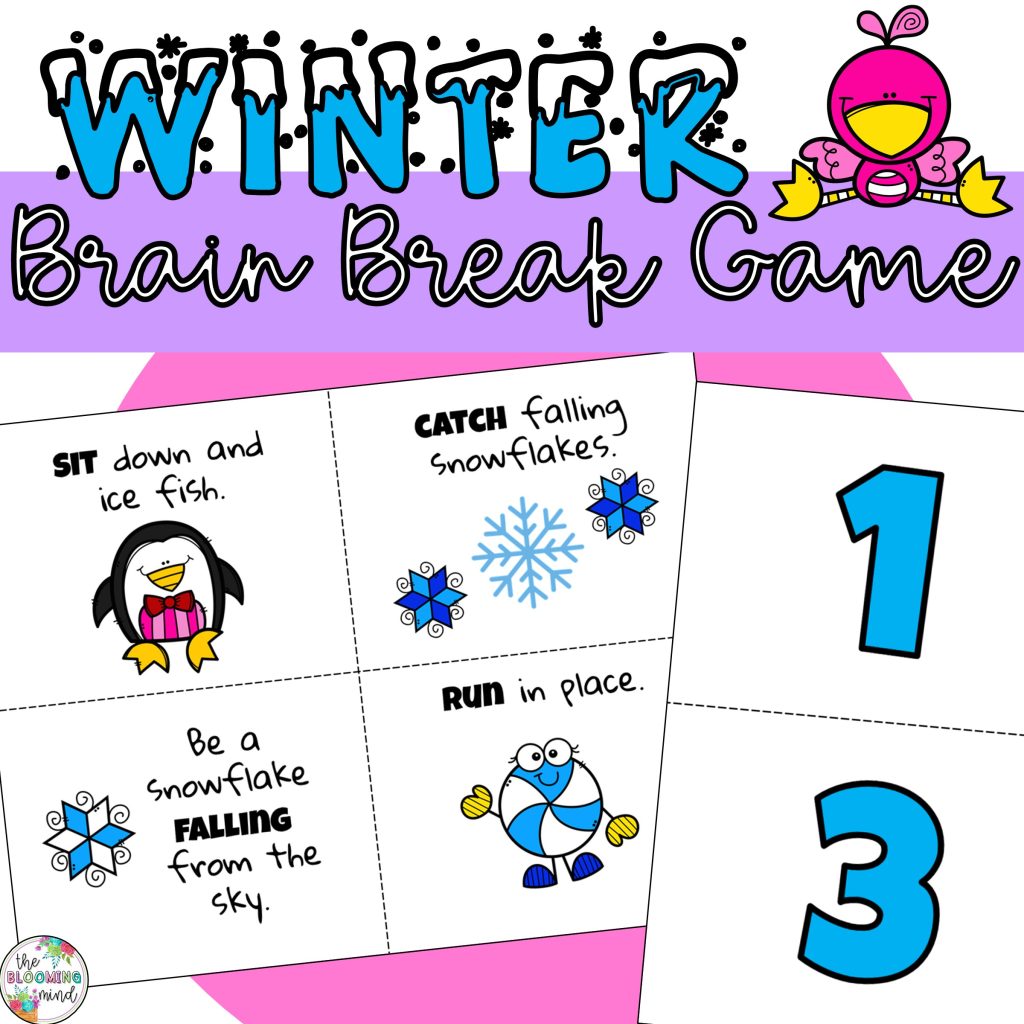 Winter Movement Brain Break Cards | Made By Teachers