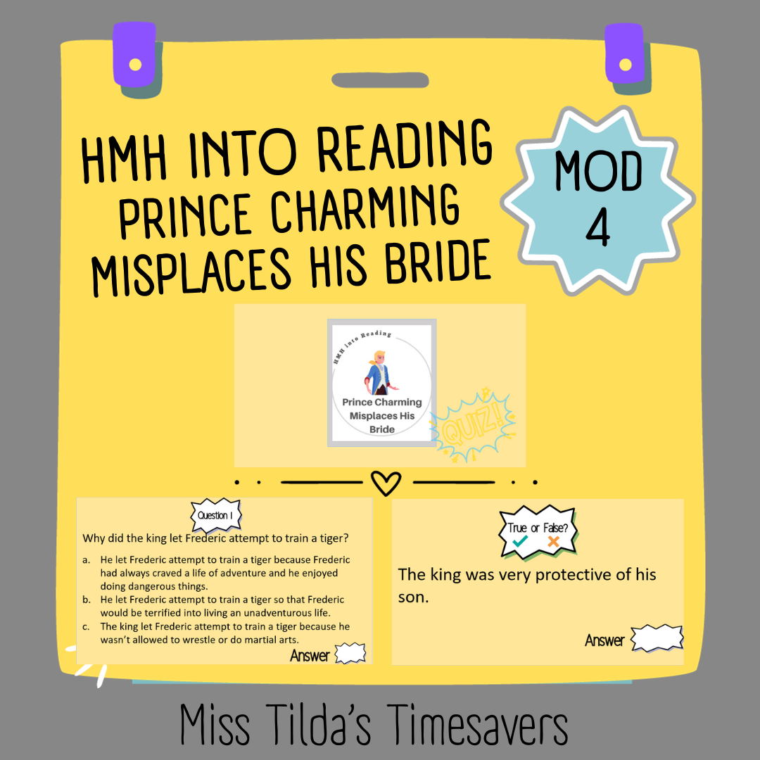 Ten Suns Quiz - Grade 4 HMH into Reading | Made By Teachers
