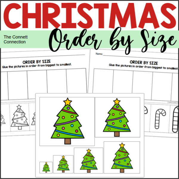 Christmas Ordering by Size Activities | Made By Teachers