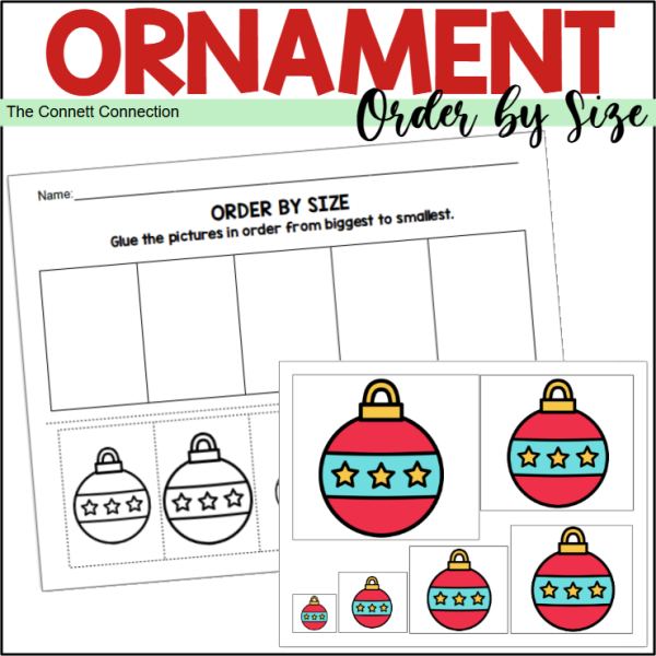 Christmas Ordering by Size Activities | Made By Teachers