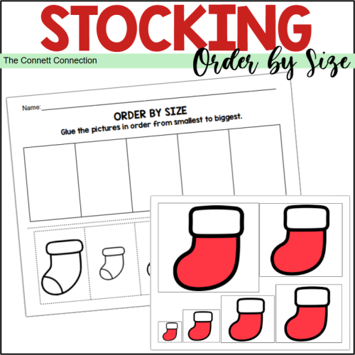 Christmas Ordering by Size Activities | Made By Teachers