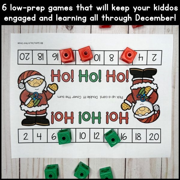 Christmas Math Games for Addition, Place Value, Odd and Even Numbers ...