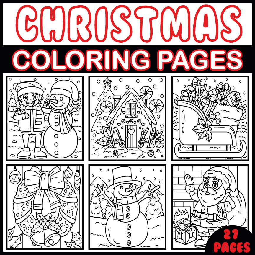Christmas Dot Marker Activities Creative Holiday Learning Preschool ...