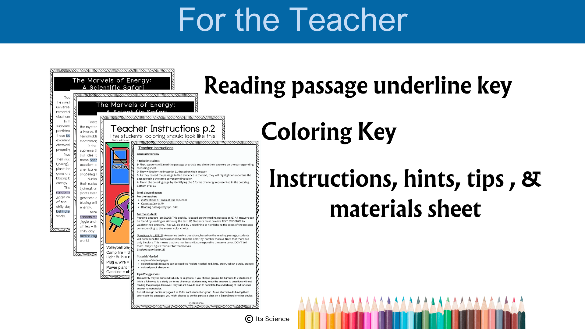 Forms of Energy Coloring Activity | Made By Teachers
