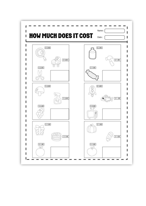 Tracing and Activity Worksheet, Fun activities Book For Kids - Made By ...