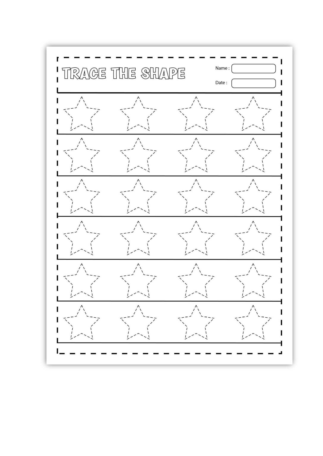 Tracing and Activity Worksheet, Fun activities Book For Kids - Made By ...
