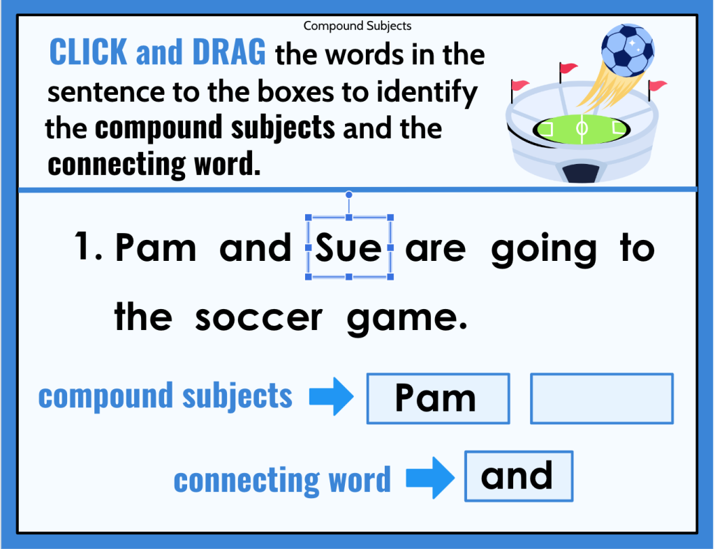 Simple, Complete, and Compound SUBJECTS AND PREDICATES Activities ...