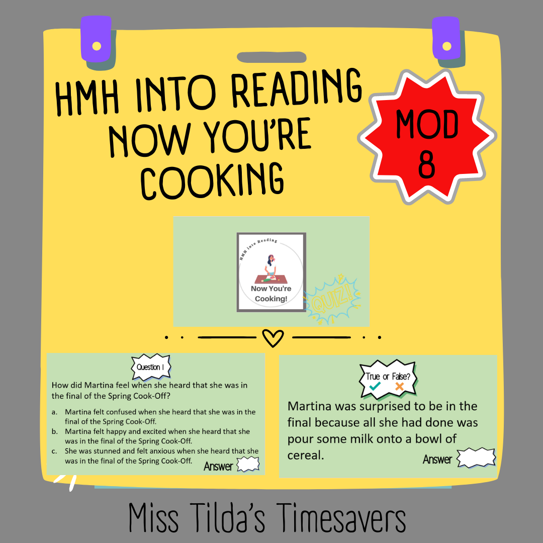 Eco-Friendly Food - Grade 4 HMH Into Reading (Modu | Made By Teachers
